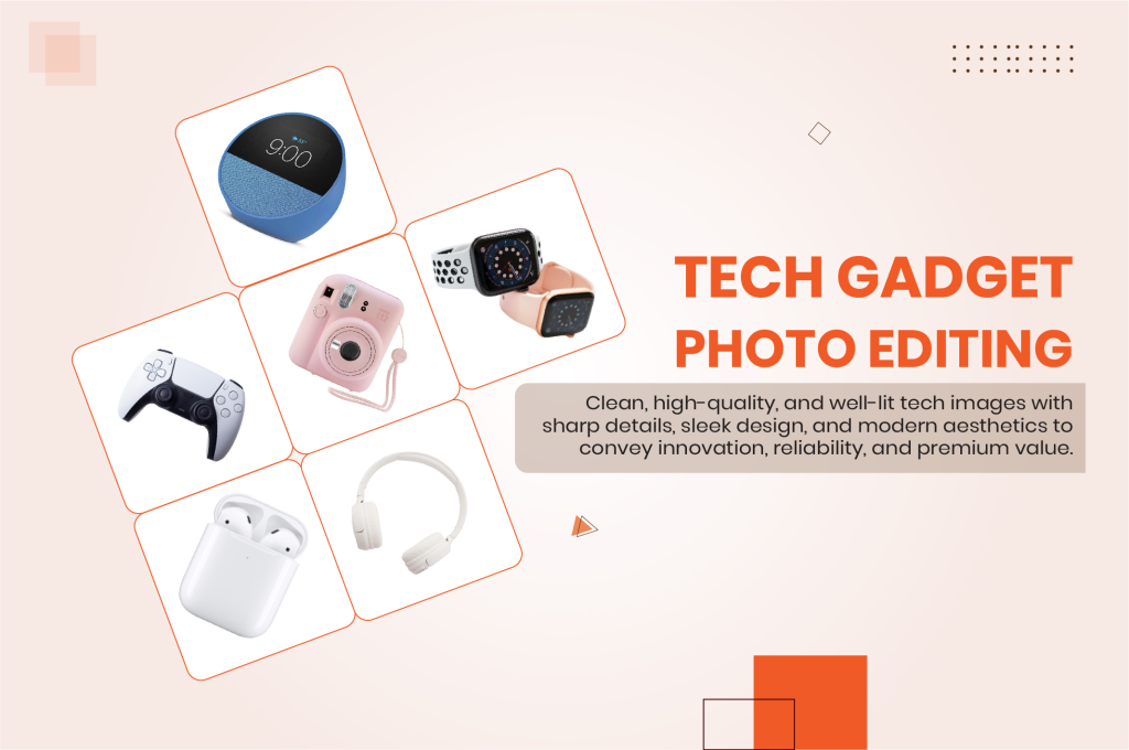 Professional Tech Gadget Photo Editing Services