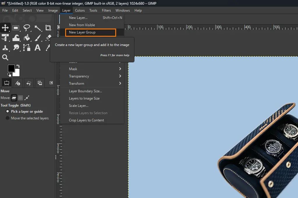 How to Create Clipping Mask with GIMP | Retouching Zone